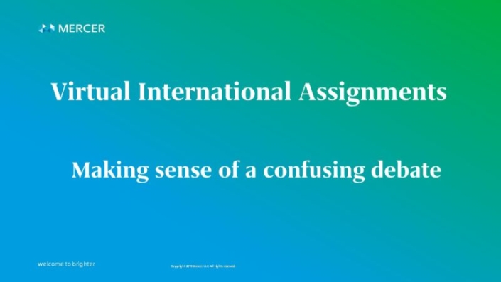 VIRTUAL ASSIGNMENTS; Confusion; Major disconnect between stakeholders ...